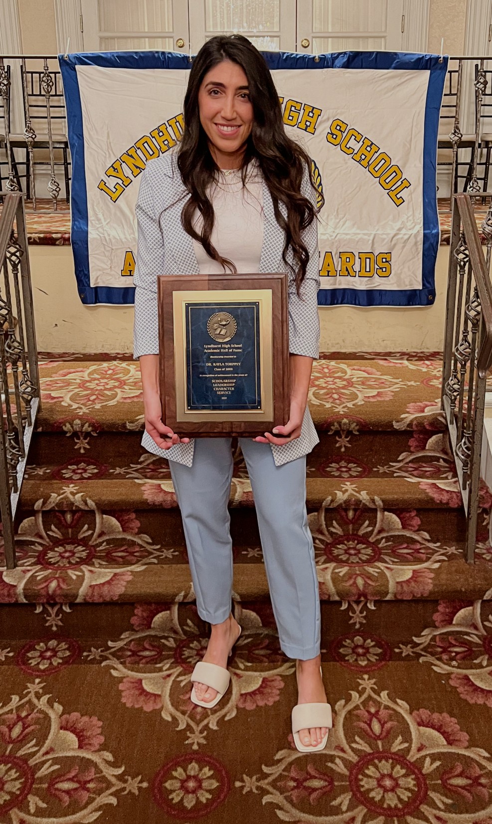 Academic Hall of Fame inductee Kayla Torppey encourages students to ...