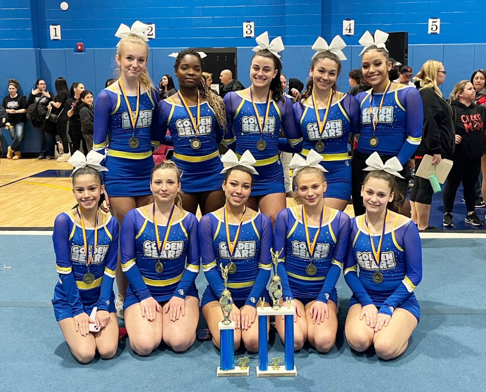 Competition cheerleaders adapt to routine changes to place 2nd at ...